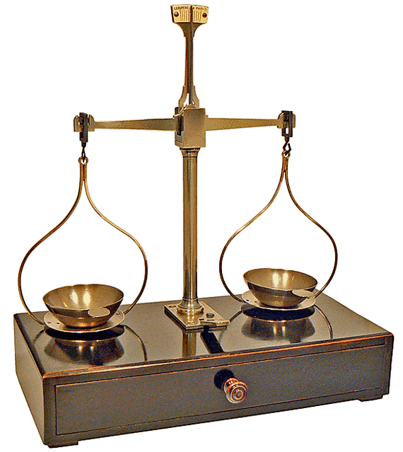 Le Compendium - balance à levier Exupère - balance carat - carat ...