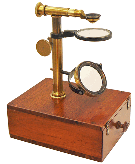 Le Compendium - Microscope simple de Raspail - Microscope de chimie ...