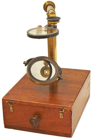 Le Compendium - Microscope simple de Raspail - Microscope de chimie ...