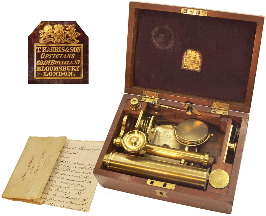 Le Compendium - Microscope Thomas Harris and Son - Thomas Harris & Son ...