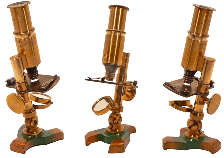 Microscope à platine mobile - microscope inclinable - Petit microscope ...